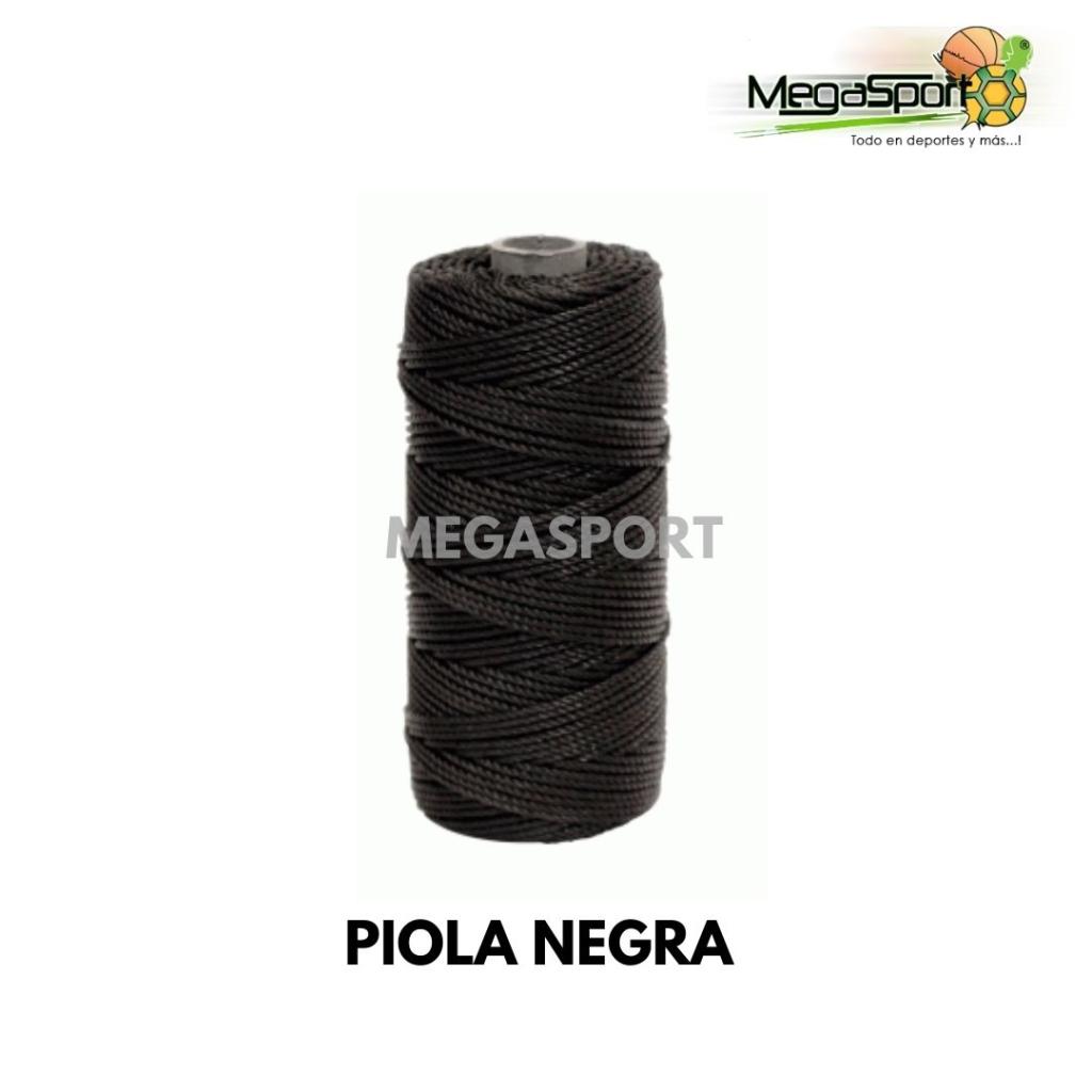 Piola de nylon negra alquitranada – Megasport Ecuador